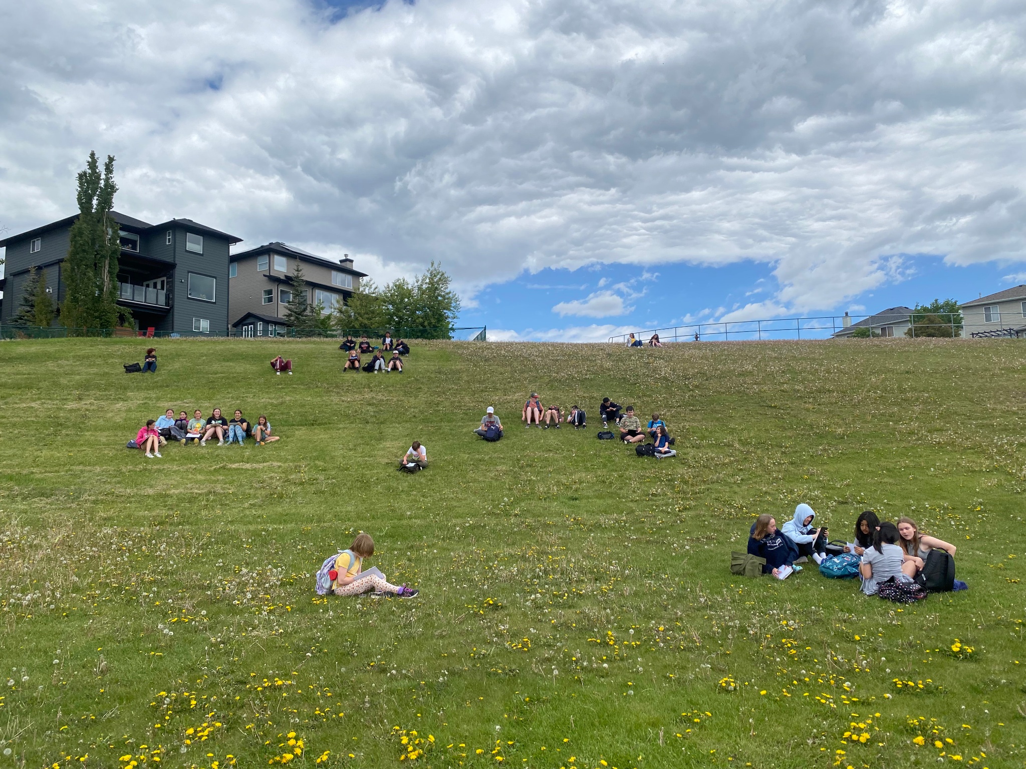 GR 7s Outside Classroom